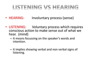Listening | PPTX