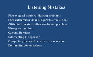 Listening | PPTX