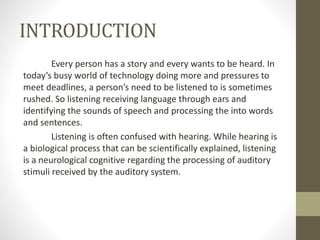 Listening | PPTX