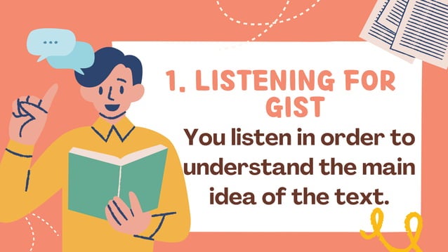 Types of listening- Listening for gist, specific information, detailed understanding.pdf