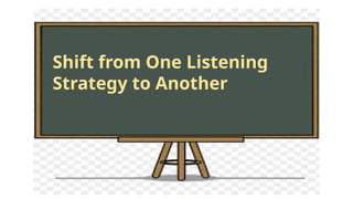 Listening and how to identify a good listener | PPT