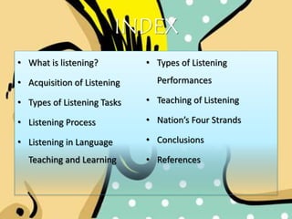 Listening Skill_Learning and Acquisition of English as Foreign ...