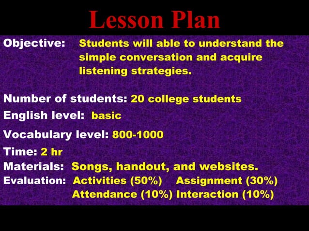 listening-lesson-plan