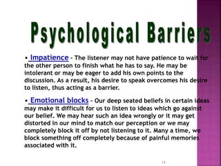 Listening ppt | PPTX