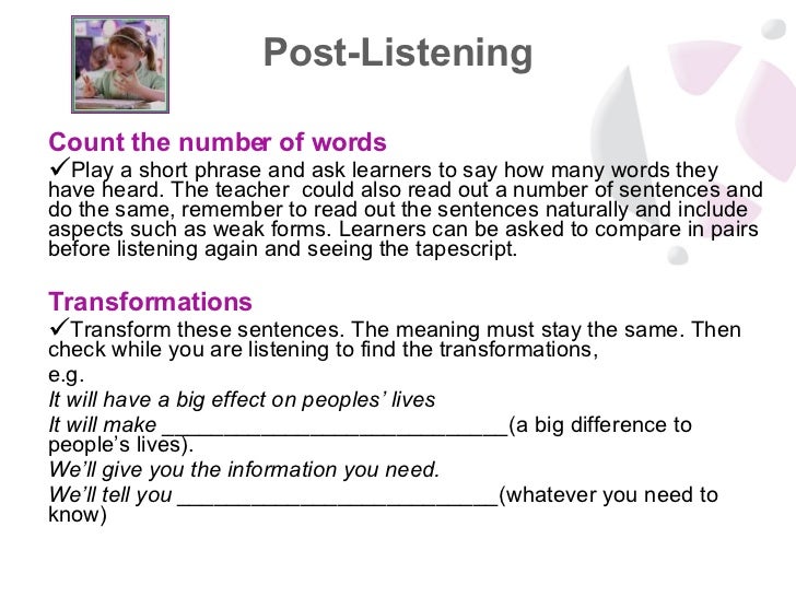 Listening Pre Listening Post Listening listening-pre-listening-post-listening