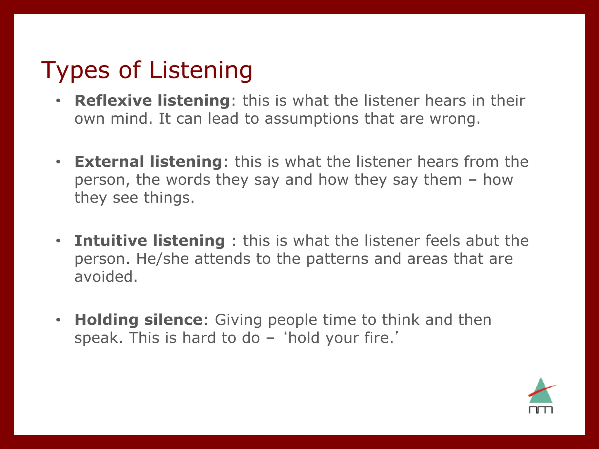 Listening-Skills for improving communication | PPT