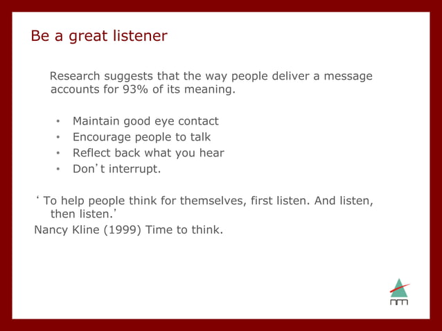 Listening-Skills for improving communication | PPT