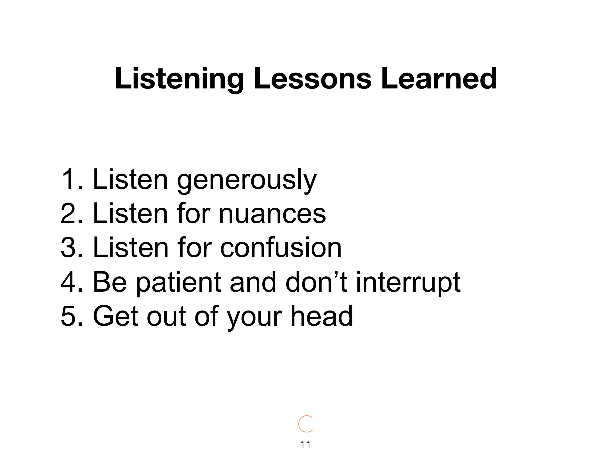 Listening 101 | PDF