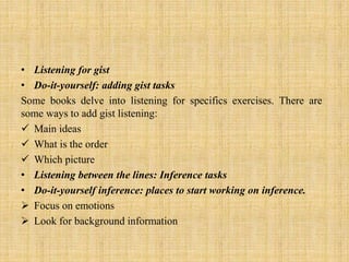 Listening Skill | PPTX