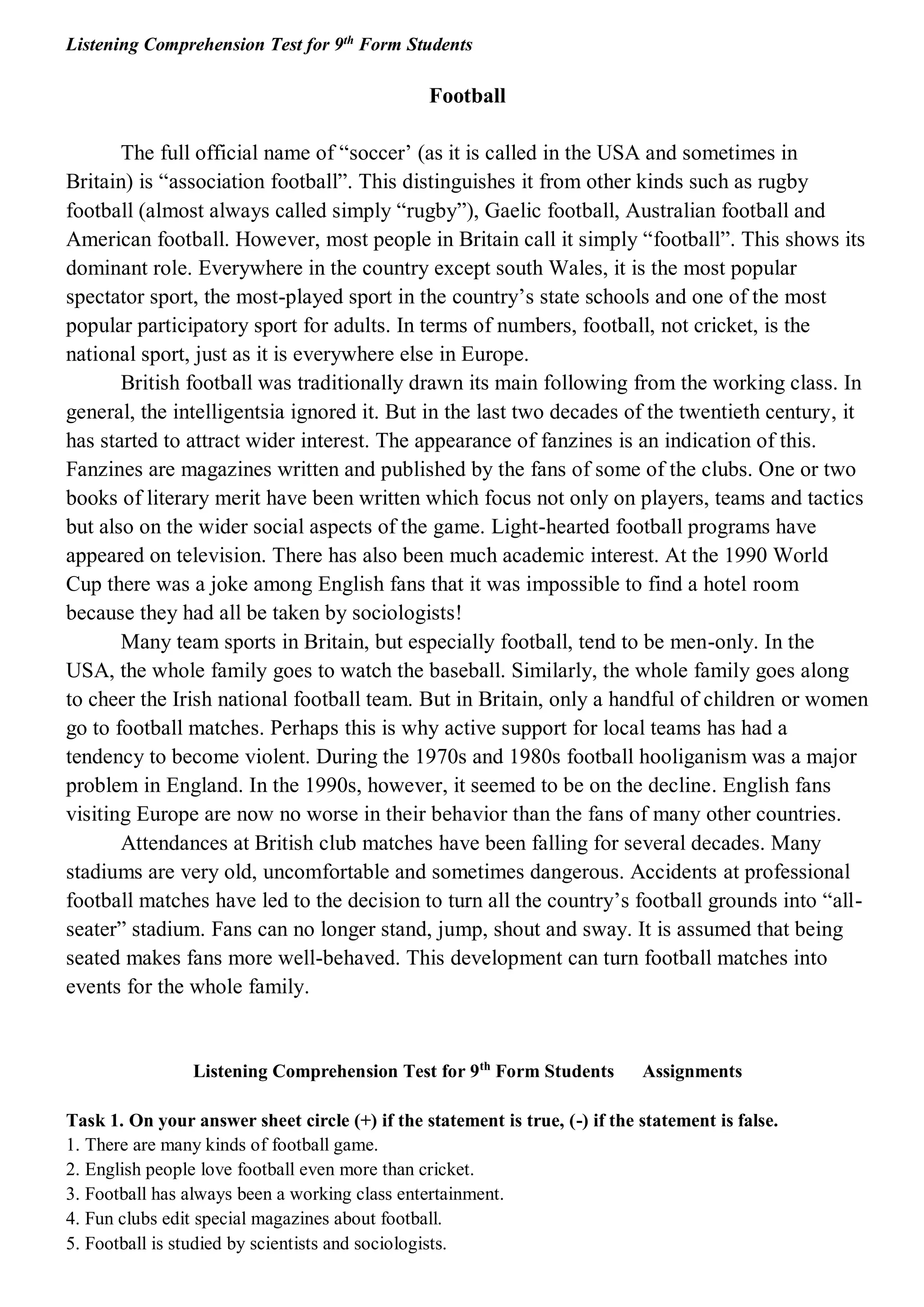 Listening 8 18 | PDF