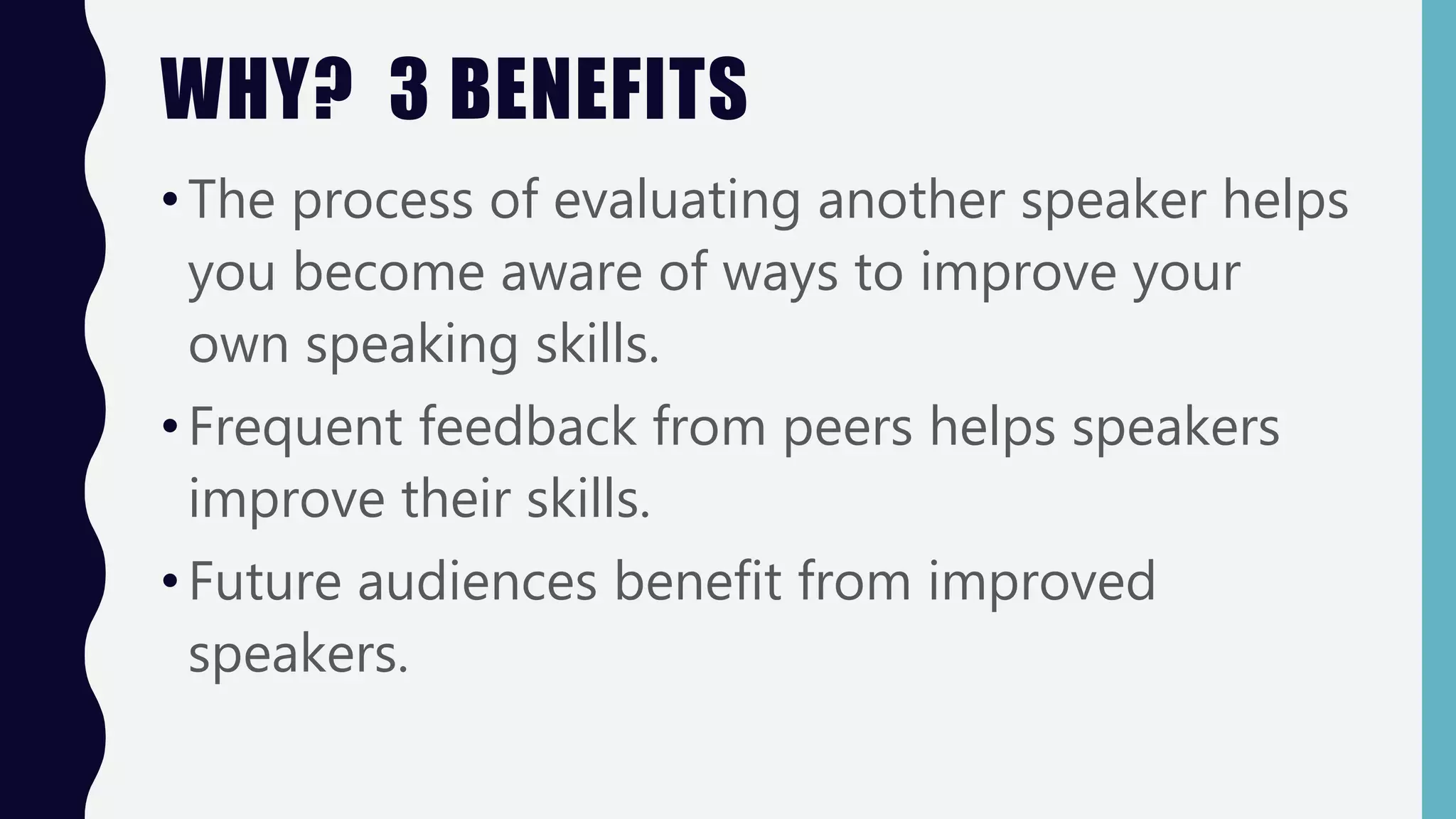 Listening and evaluation | PPTX