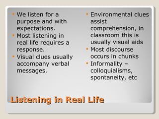 Listening and listening assessment | PPT | Educational Assessment ...