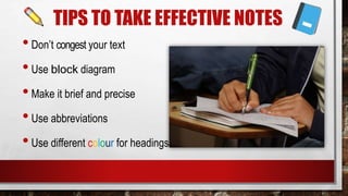 Listening and Note Taking | PPTX
