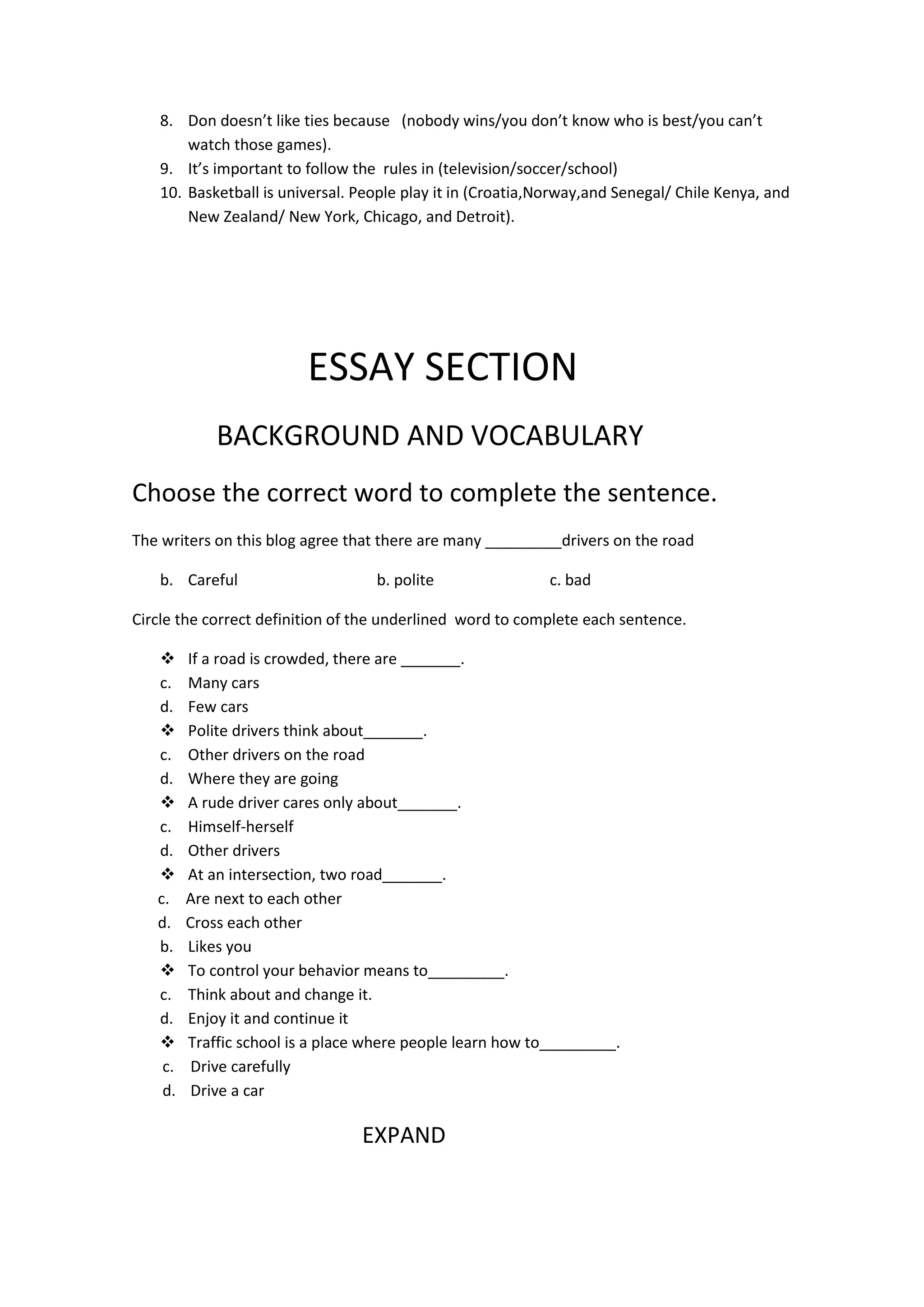 Listening and speaking | PDF