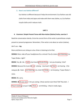 Listening and speaking i | DOCX