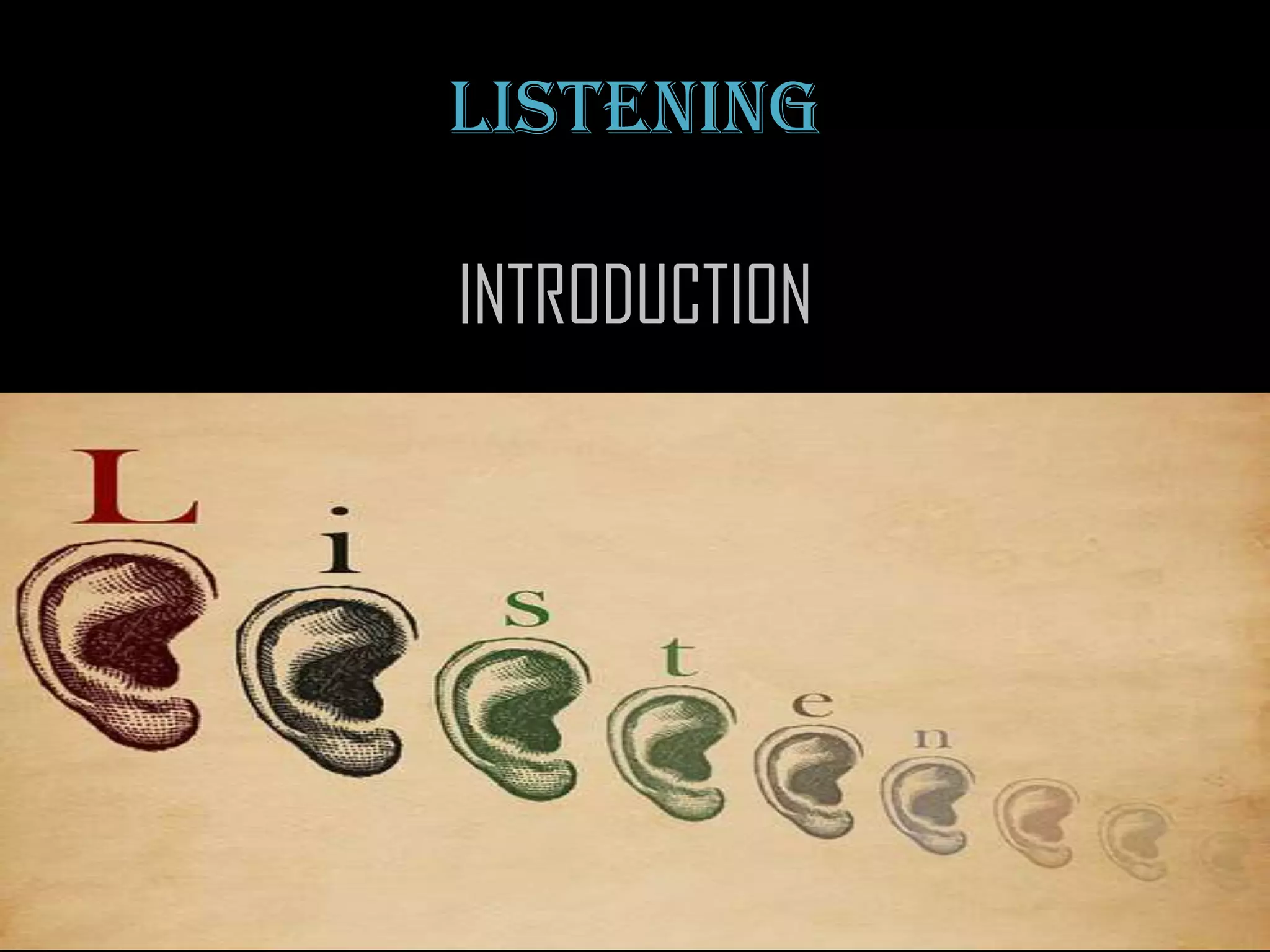 Listening and speaking skills | PPTX