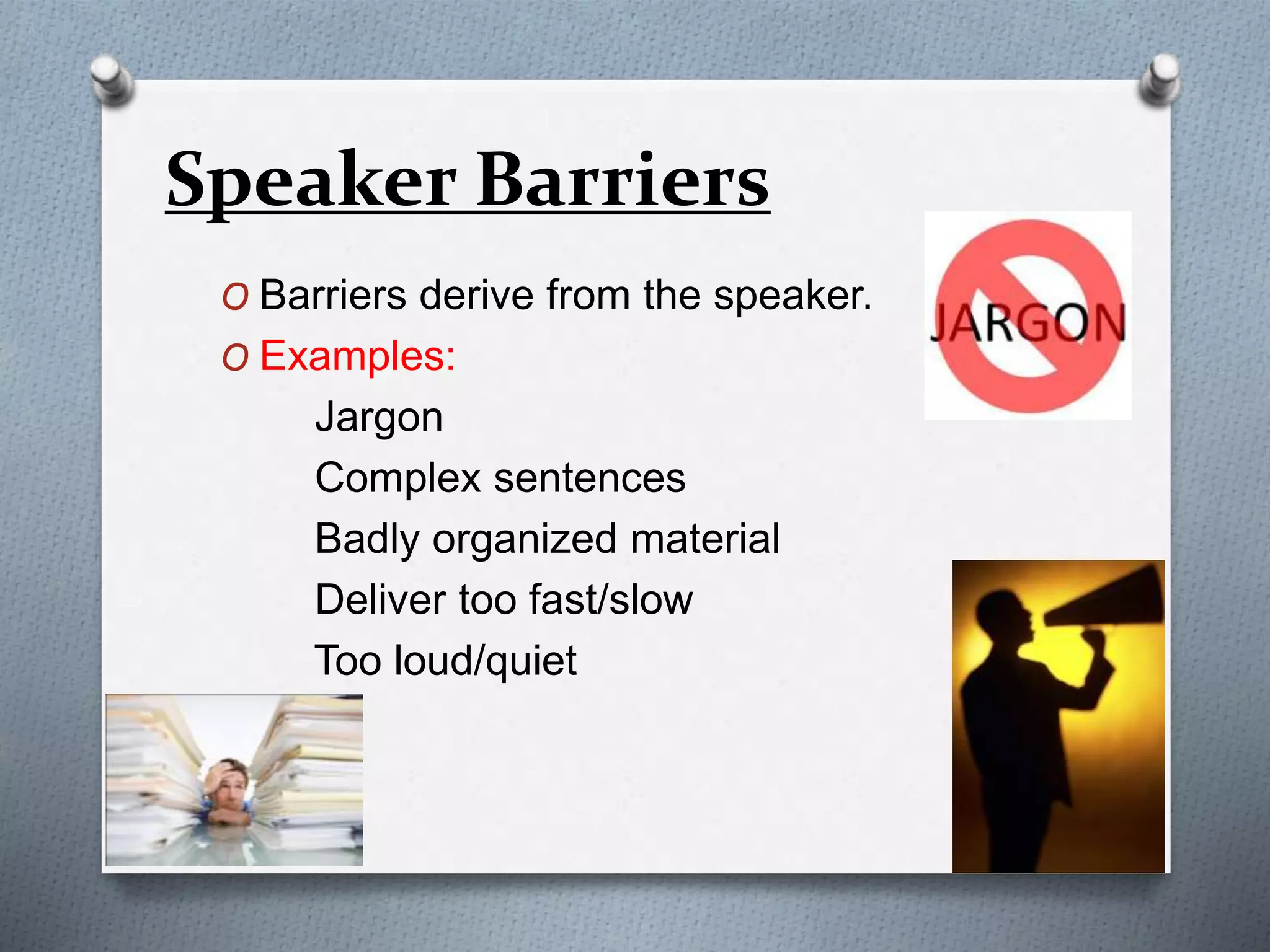 Listening barriers | PPTX