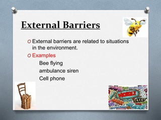 Listening barriers | PPTX