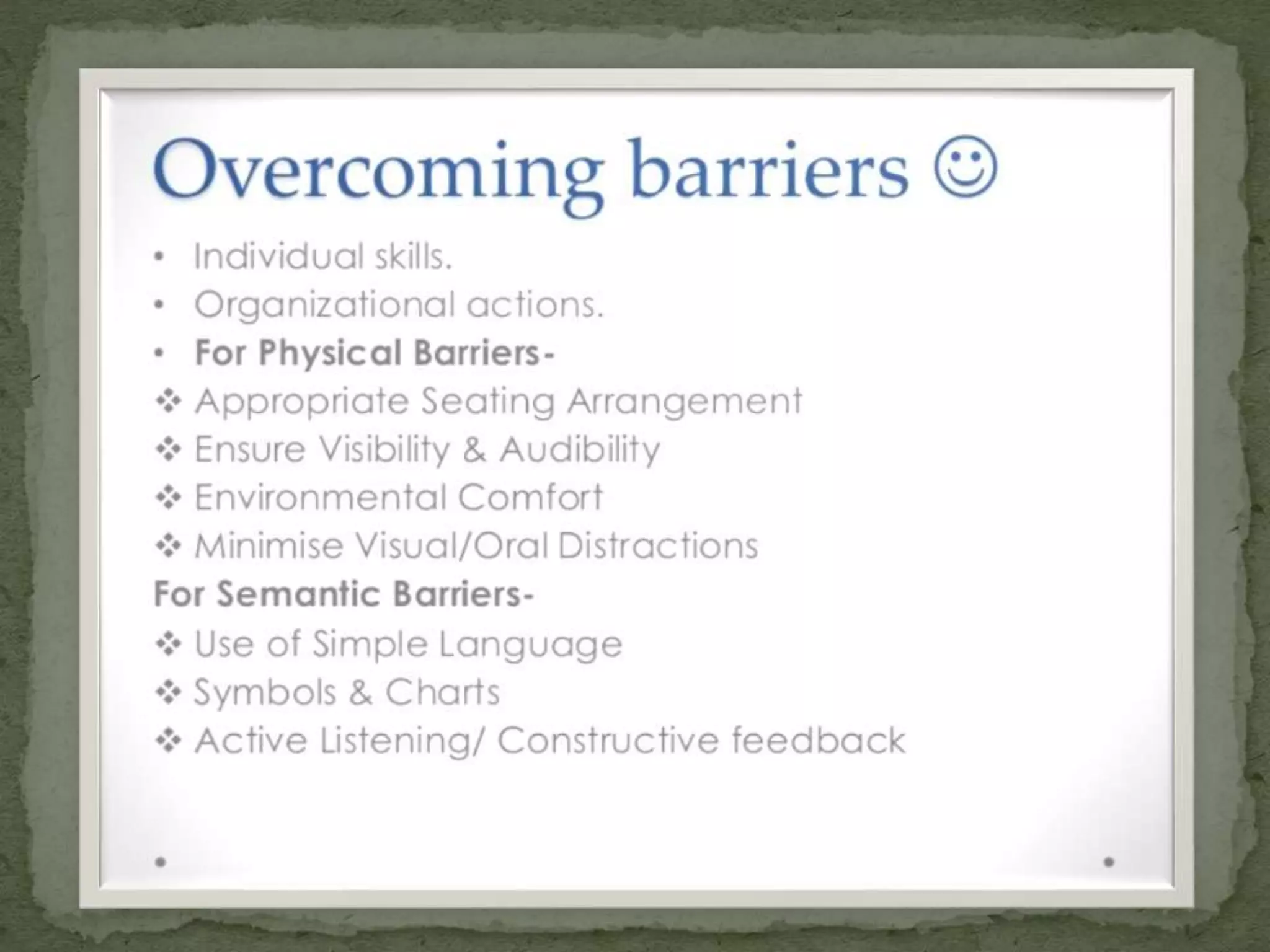 Listening barriers | PPTX