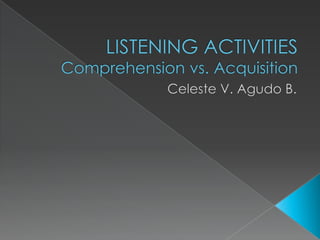 Listening Comprehension PPT | PPT