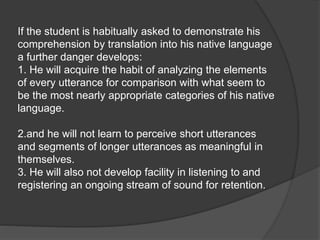 Listening comprehension | PPT