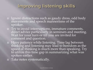 Listening comprehension pract | PPT