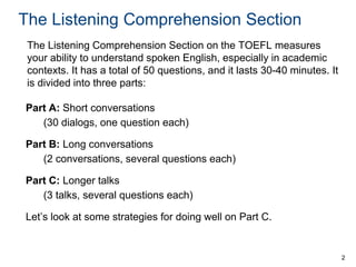 Listening c skills 23 27 | PPTX