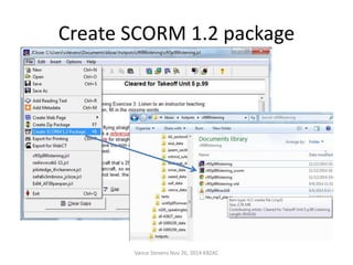 Making listening exercises with Hot Potatoes, BbLearn and Gradebook | PPT