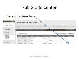 Making listening exercises with Hot Potatoes, BbLearn and Gradebook | PPT