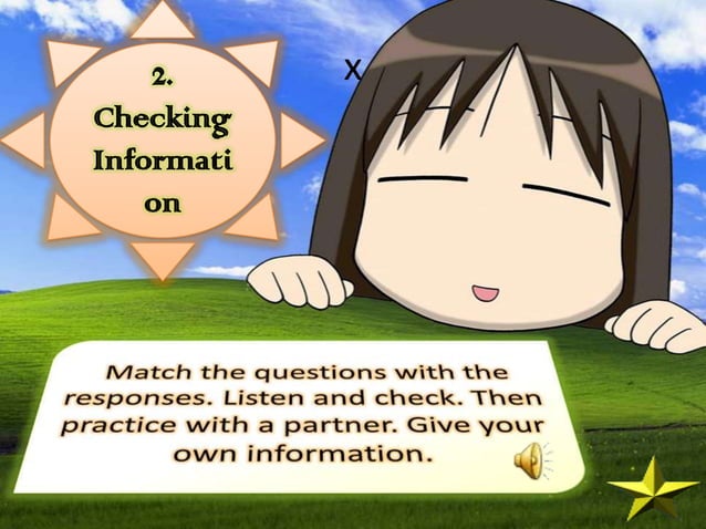 Listening for personal information | PPTX