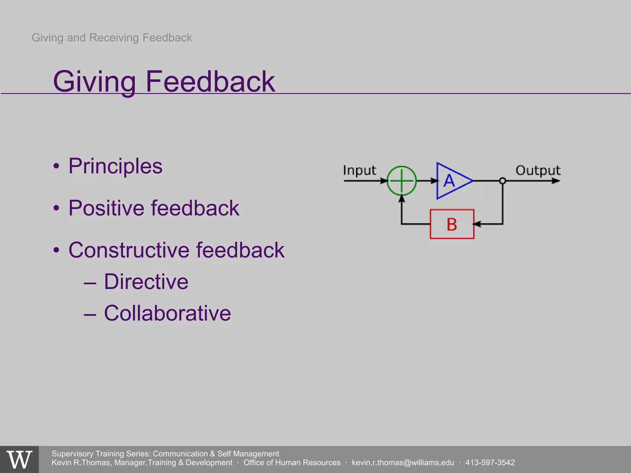 Listening and Giving & Receiving Feedback | PPTX | Talk Show | Genres