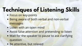 Listening helps | PPT