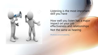 Listening it's a skill | PPT