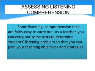 Listening methodology | PPT
