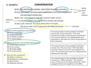 Listening part 3 short conversations | PPT