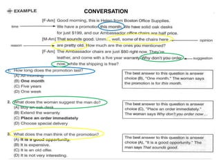 Listening part 3 short conversations | PPT