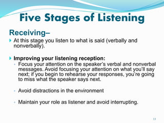 Listening | PPT | Free Download