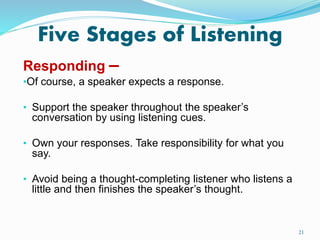 Listening | PPT