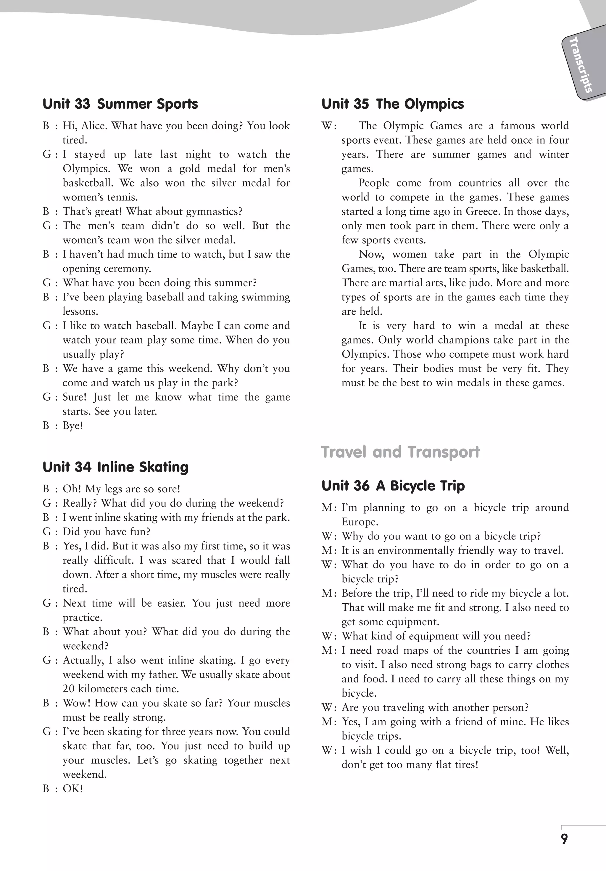 Listening practicethroughdictation 1_transcripts | PDF