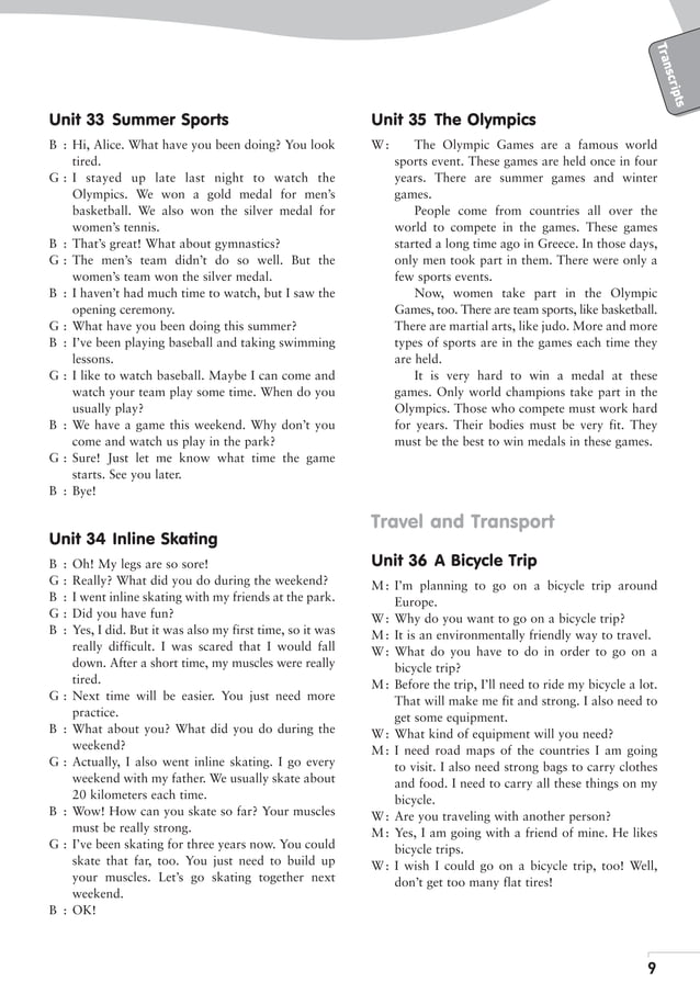 Listening practicethroughdictation 1_transcripts | PDF