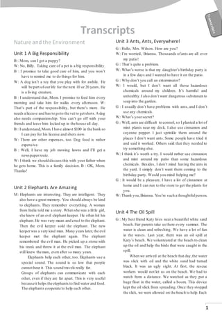 Listening practicethroughdictation 3_transcript | PDF