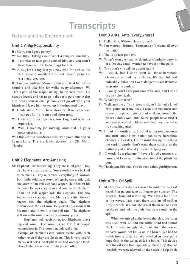 Listening practicethroughdictation 3_transcript | PDF