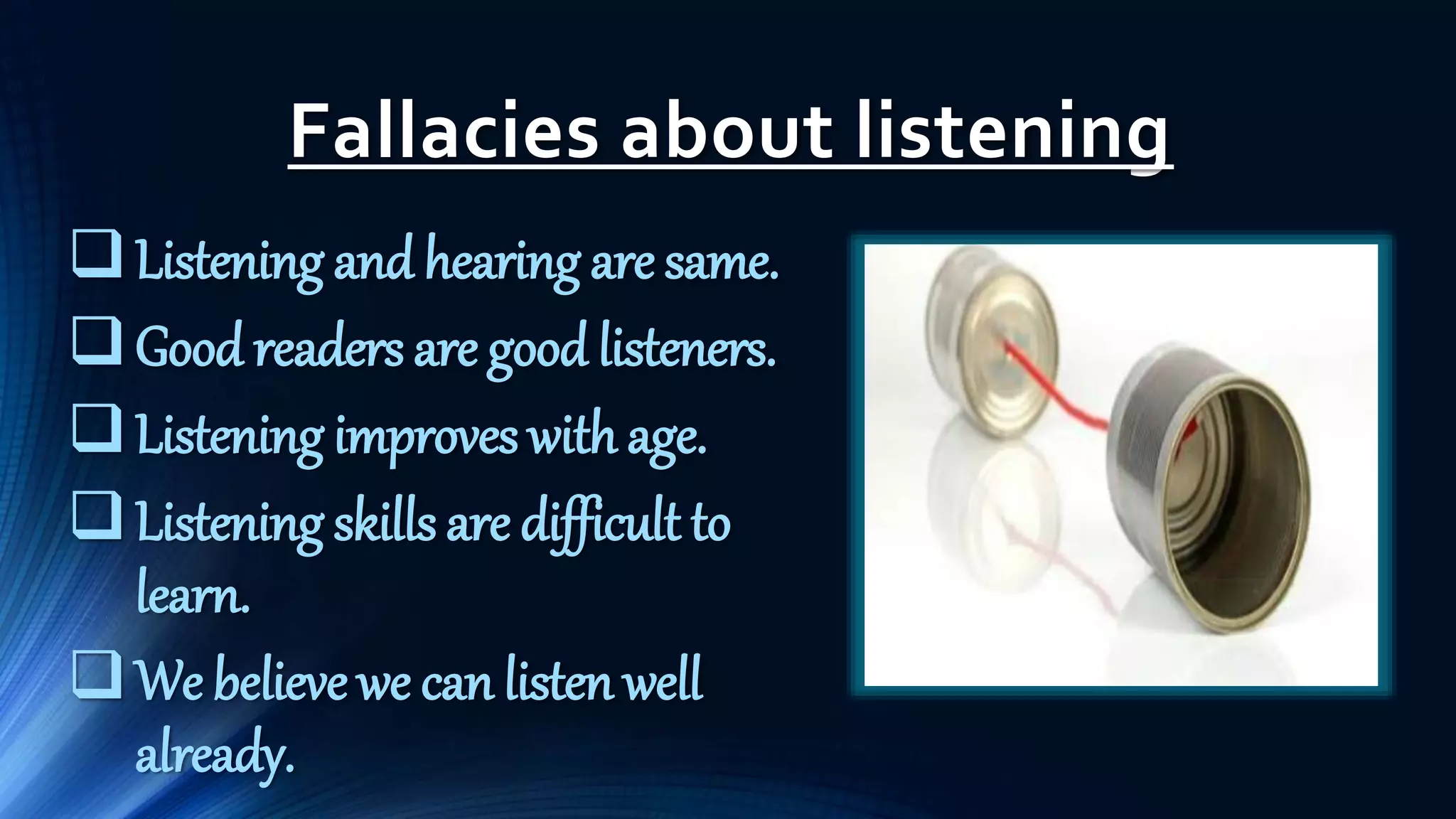 Listening presentation | PPT