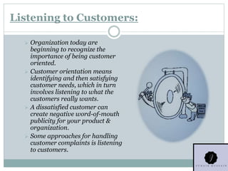 Listening(ppt),Business Communication(MBA) | PPTX