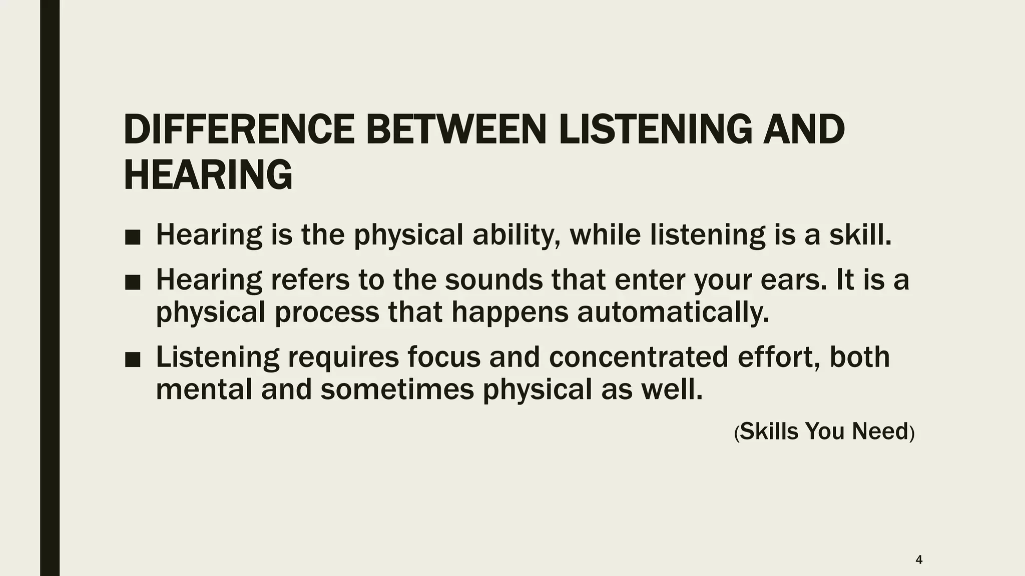 Listening skill | PPTX