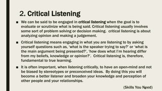 Listening skill | PPTX
