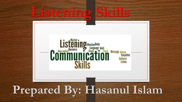 Listening skill | PPT