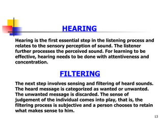 Listening skills | PPT