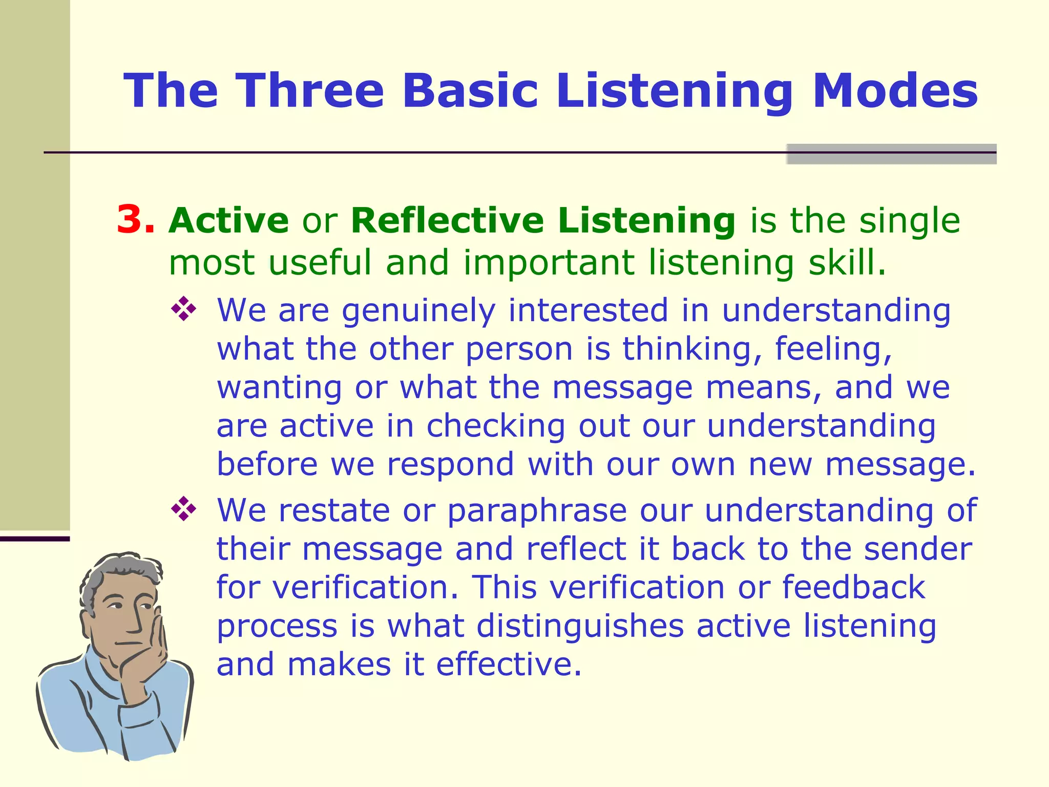Listening Skills | PPTX