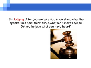 Listening skills | PPTX